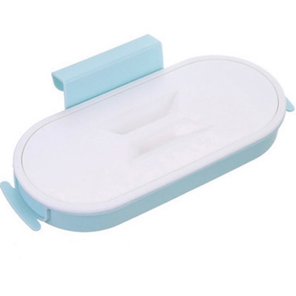 Kitchen | Portable Plastic Garbage Hanging Bag Kitchen Trash Storage ...
